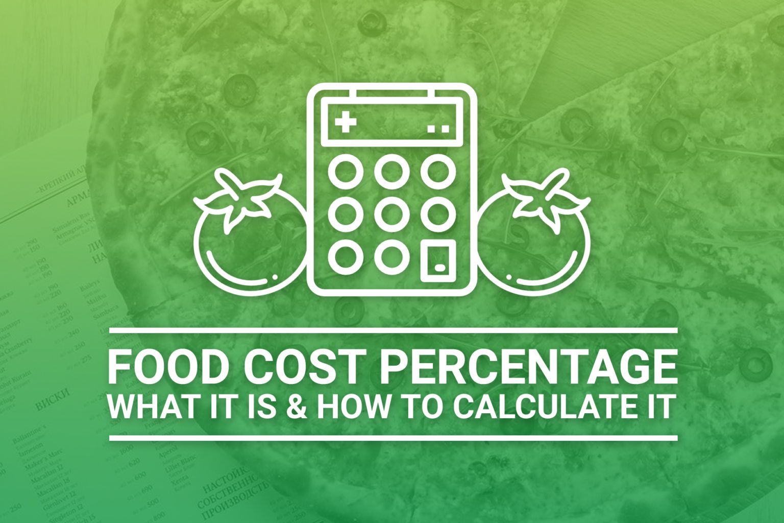 Food Cost Percentage What It Is How To Calculate It Budget Branders