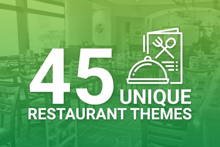 45 Unique Restaurant Themes | Find A Creative Theme To Use