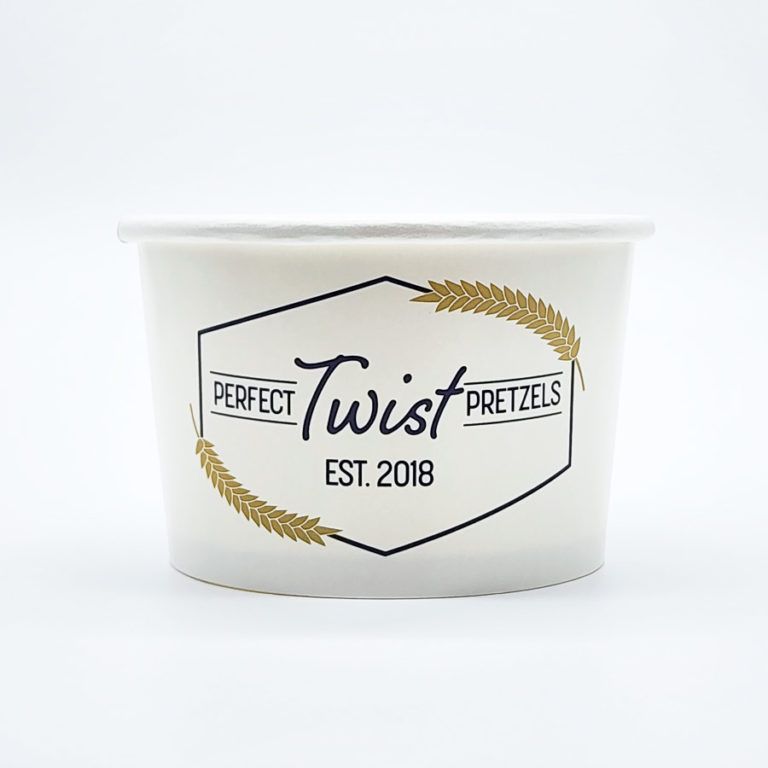 Custom 12 Oz Paper Dessert Cups | Add Logo | Free Shipping