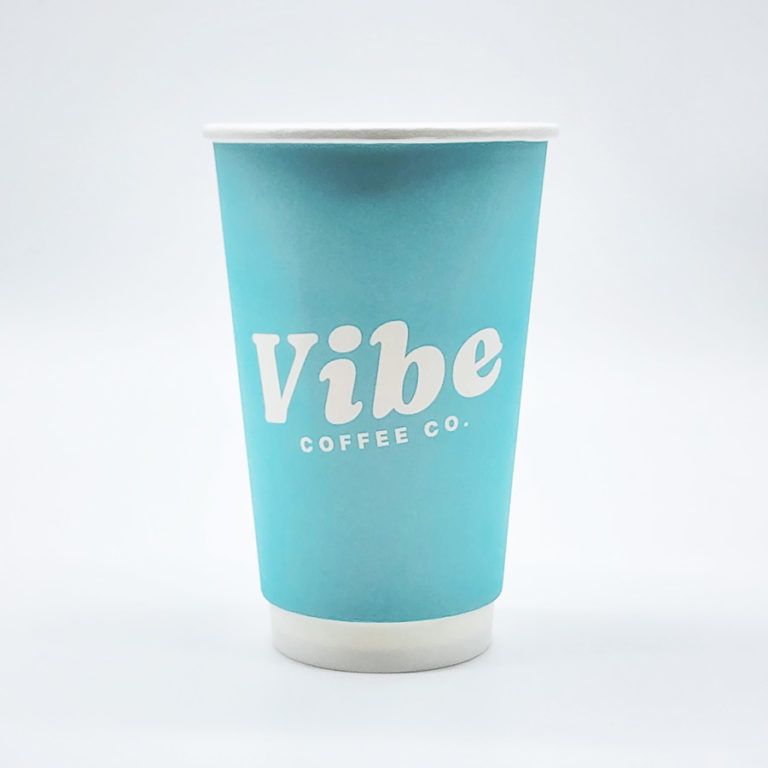 Custom 16 Oz Paper Coffee Cups | Add Logo | Free Shipping