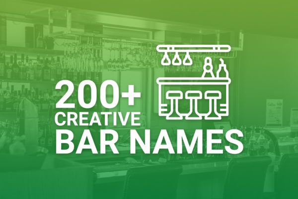200+ Creative Bar Names | Find Inspiration | Free Generator